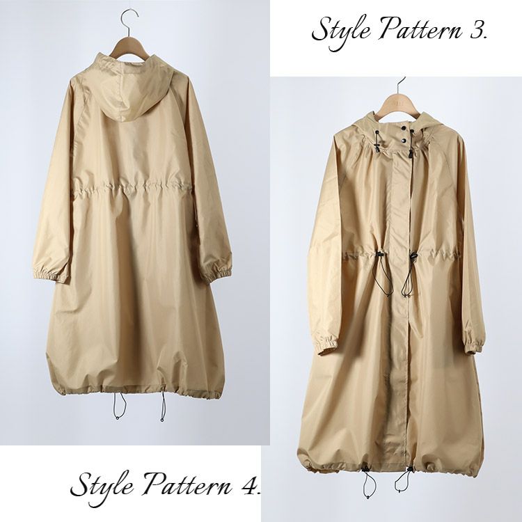 Wpc.】ロングレインモッズコート 小さいサイズ 服 レディース 通販 Wpc.】ロングレインモッズコート 小さいサイズ 服 レディース 通販